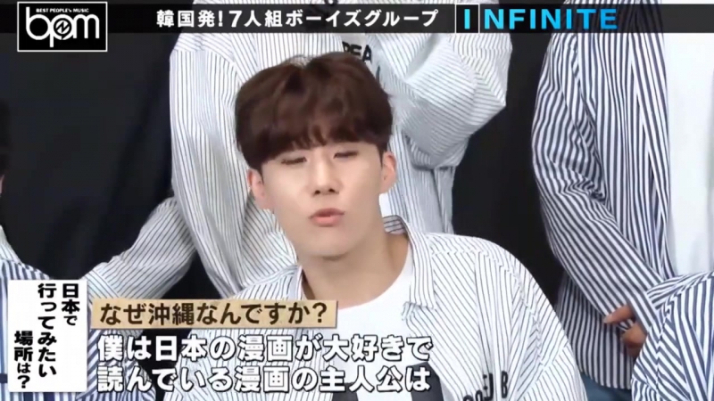 [170617] интервью инфинит в шоу bpm на abematv mp4 hq xxx video